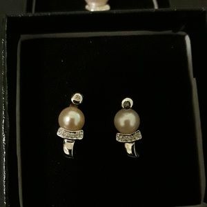 AKIMIO | Jewelry | Akimio Pearl Earrings Ring | Poshmark